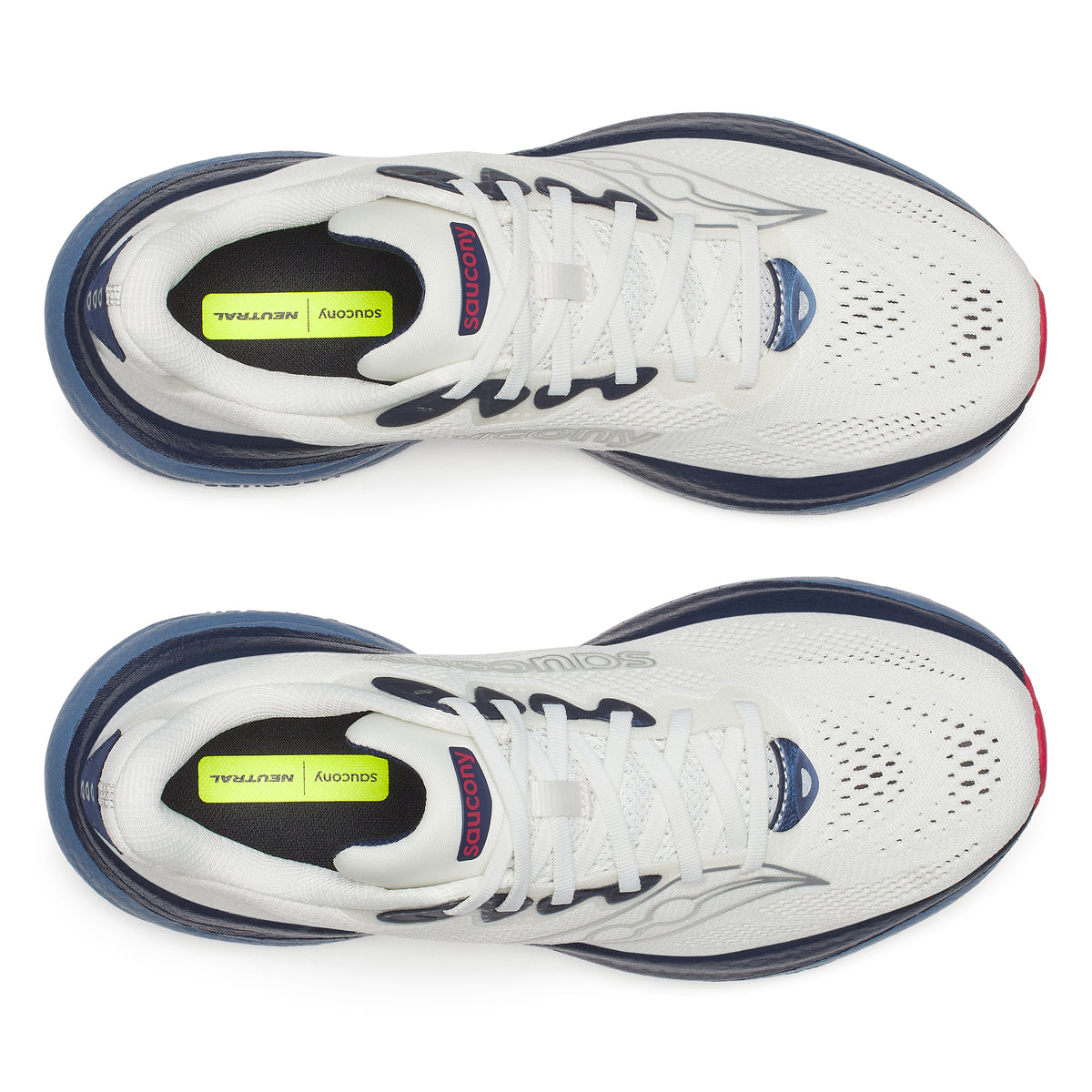 MEN'S RIDE 19 - D - IVORY/STORM | Performance Running Outfitters