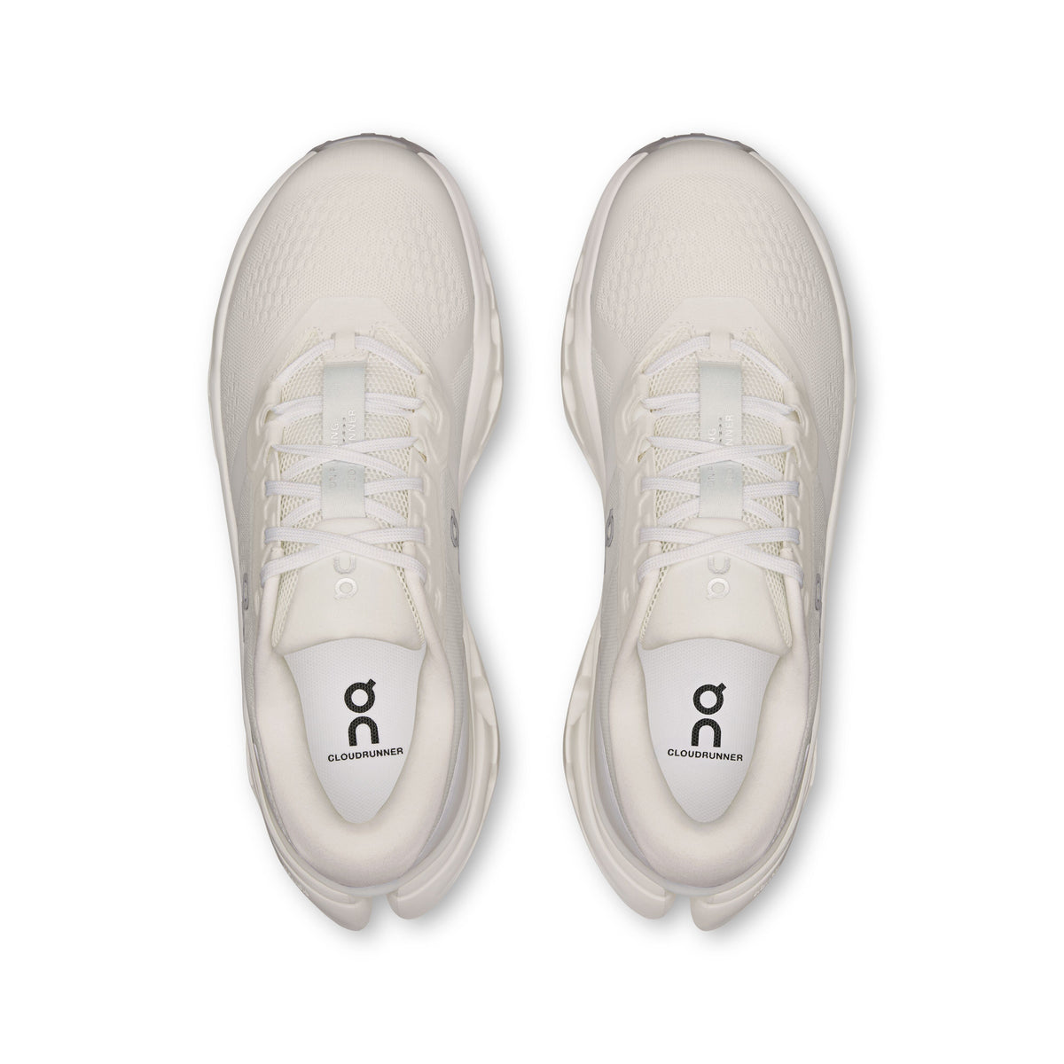 WOMEN'S CLOUDRUNNER 3 - B - WHITE/IVORY | Performance Running Outfitters