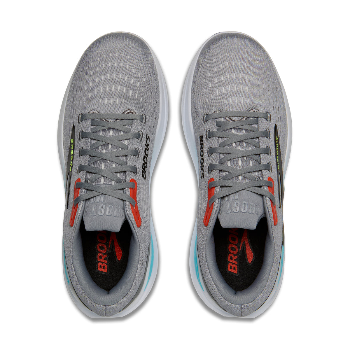 MEN'S GHOST MAX 3 - D - PRIMER GREY/ANTARCTICA/RED | Performance ...